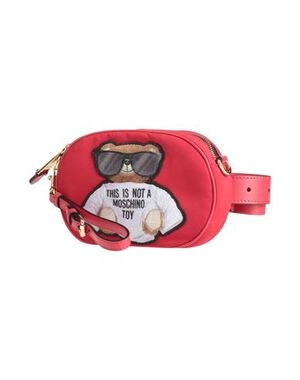Moschino Belt Bag Textile Fibers - Red