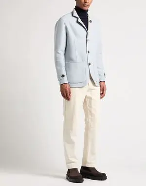 Eleventy Jacket Sky Size Wool
