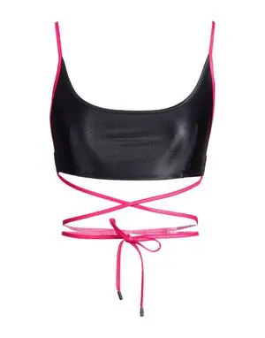 Versace Top Fuchsia Size Polyamide, Elastane - Black