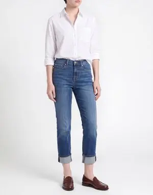 7 For All Mankind Relaxed Skinny Jeans Size Cotton, Elastane