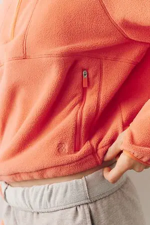 Daily Practice Fleece Half-zip Pullover Top