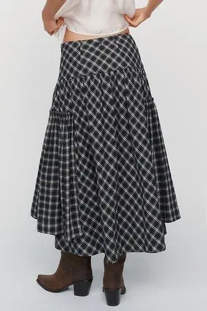DAMSON MADDER Raya 100% Cotton Midi Skirt