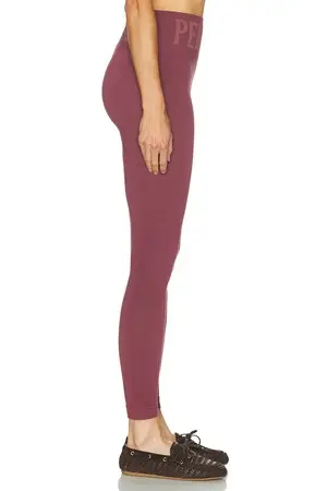 Perfect Moment Thermal Legging In Burgundy