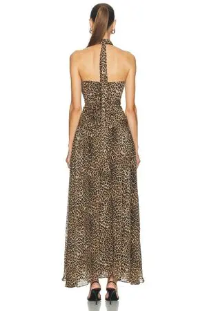 NICHOLAS Arella Dress In Brown