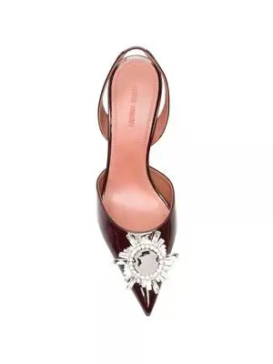 Amina Muaddi Begum Crystal-embellished Pumps