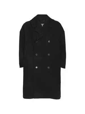 Henrik Vibskov Floating Double-breasted Coat - Black