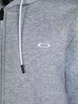 Oakley Logo-embroidered Zip-up Hoodie