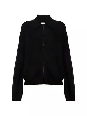 POST ARCHIVE FACTION Collared Zip-up Jacket - Black