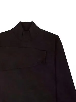 NOWADAYS Ribbed-trim Turtleneck Sweater