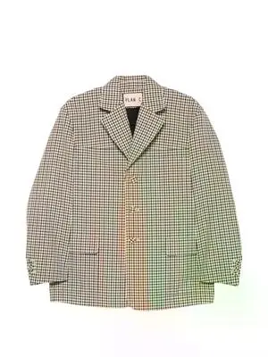 Plan C Gingham-check Blazer