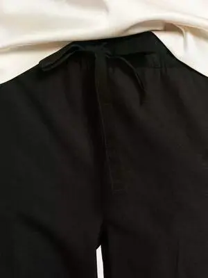 SEMICOUTURE Drawstring-waist Straight-leg Trousers