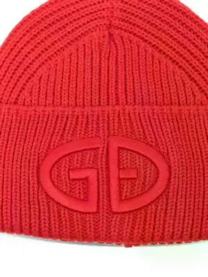 Goldbergh Valerie Logo-embroidered Ribbed Beanie Hat