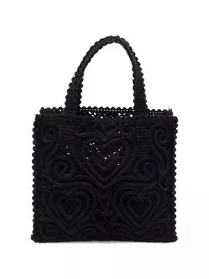 Dolce & Gabbana Mini Beatrice Lace Tote Bag