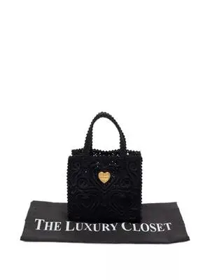 Dolce & Gabbana Mini Beatrice Lace Tote Bag