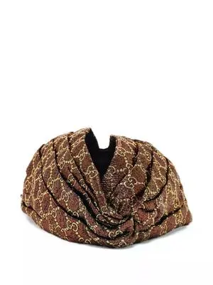 Gucci Monogram Jacquard Turban Headband