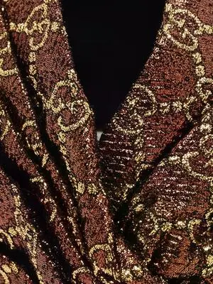 Gucci Monogram Jacquard Turban Headband