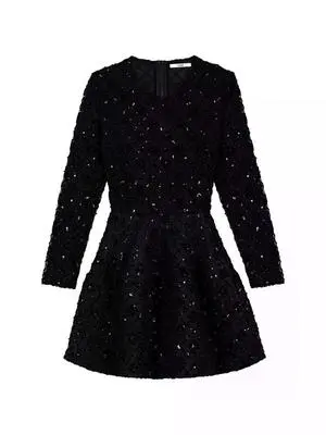 Maje Sequin-embellished Mini Dress