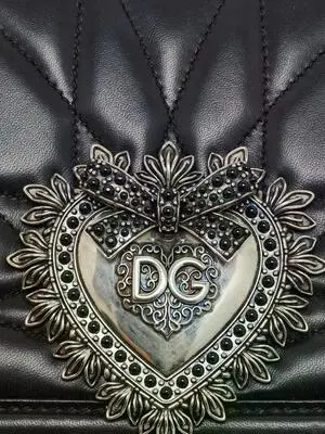 Dolce & Gabbana Medium Devotion Quilted Shoulder Bag