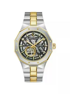 Bulova Prestige 42mm Skeleton-dial Watch