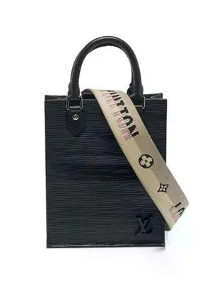LOUIS VUITTON Sac Plat Petit Epi Leather Tote Bag
