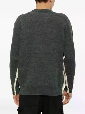 Comme Des Garçons Crew-neck Wool Sweater