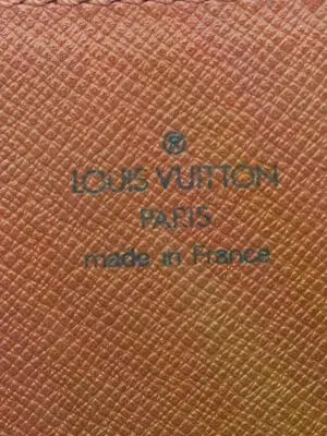 LOUIS VUITTON 1994 Mm Cartouchière Monogram Shoulder Bag