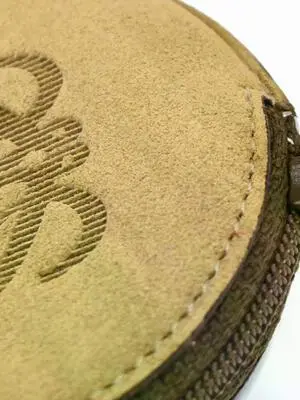 Loewe Anagram-motif Suede Coin Purse