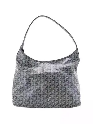 Goyard Boheme Coated Canvas Hobo Bag - Grey