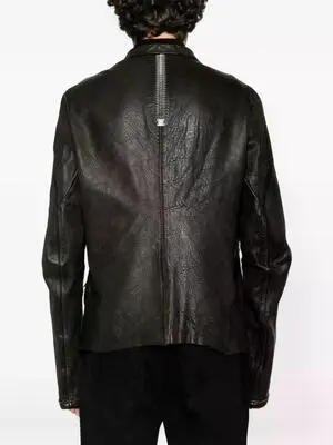 ISAAC SELLAM EXPERIENCE Zip-up Leather Jacket