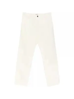 MC2 SAINT BARTH Fuji Pleated Corduroy Trousers - Neutrals