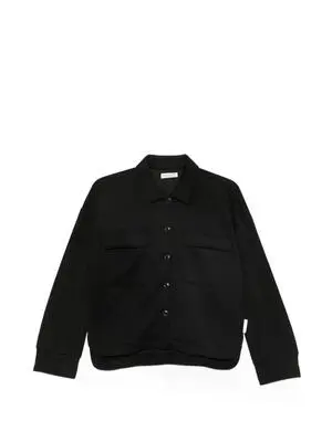 Marc O'polo Button-up Chest-pocket Overshirt - Black