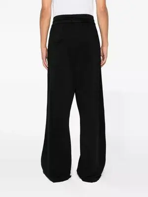 Matieres Fecales Drawstring Wide-leg Track Pants