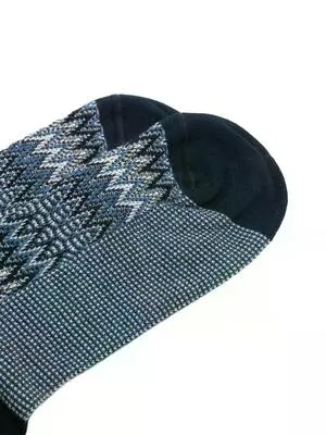 Missoni Zigzag-knit Socks