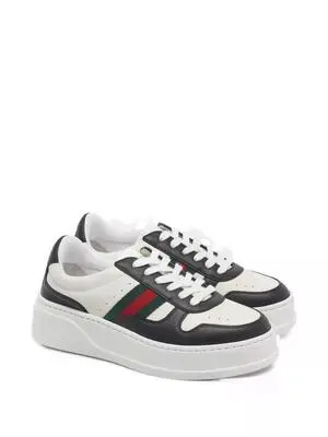 Gucci Chunky B Leather Sneakers