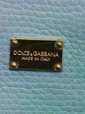 Dolce & Gabbana Clara Leather Tote Bag