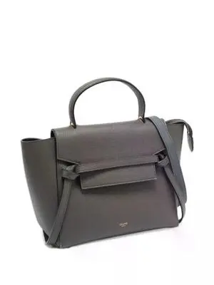 Celine 2020 Micro Belt Tote Bag - Grey