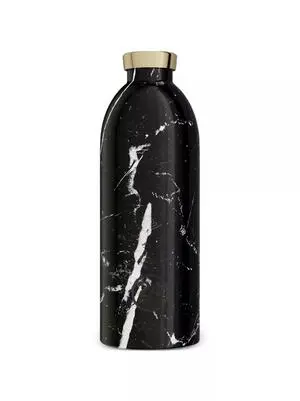 24BOTTLES Clima Marble-effect 850ml Water Bottle - Black