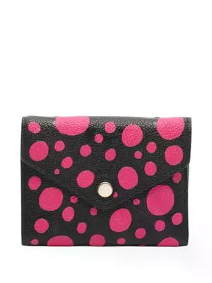 LOUIS VUITTON X Yayoi Kusama 2023 Victorine Wallet - Black