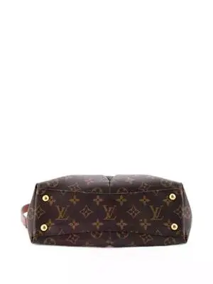 LOUIS VUITTON V Monogram Canvas And Leather Bb Tote Bag