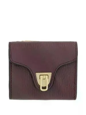 COCCINELLE Beat Soft Grainy-leather Wallet - Red