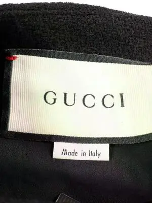 Gucci 2010s Lace-detail Midi Dress