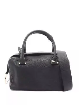 Delvaux 2010s Nano Cool Box Handbag - Black
