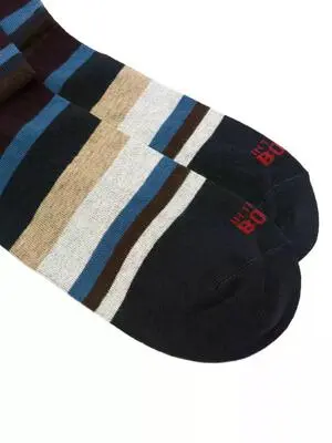 IN THE BOX Striped Cotton Socks