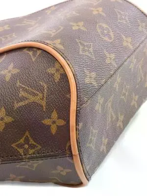 LOUIS VUITTON 1998 Pm Ellipse Monogram Canvas Tote Bag - Brown