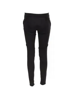 Gucci Ankle-zip Cigarette Trousers - Black