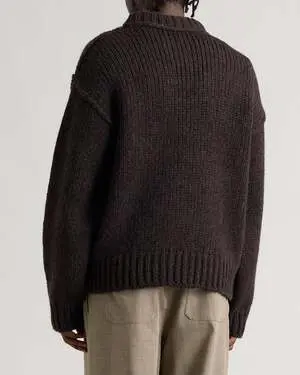 Our Legacy Bear Mega Alpaca Wool Mock Roundneck
