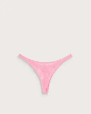 FRUITY BOOTY Shania Lace Thong - Pink
