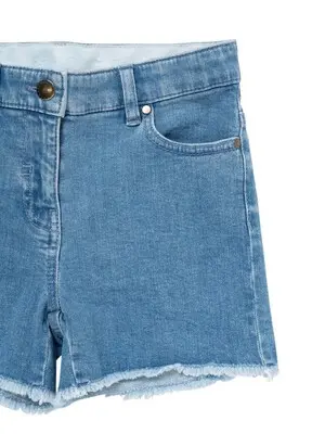 Stella McCartney Cotton Denim Shorts
