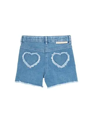 Stella McCartney Cotton Denim Shorts