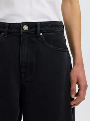SELECTED High-waisted Straight-leg Jeans